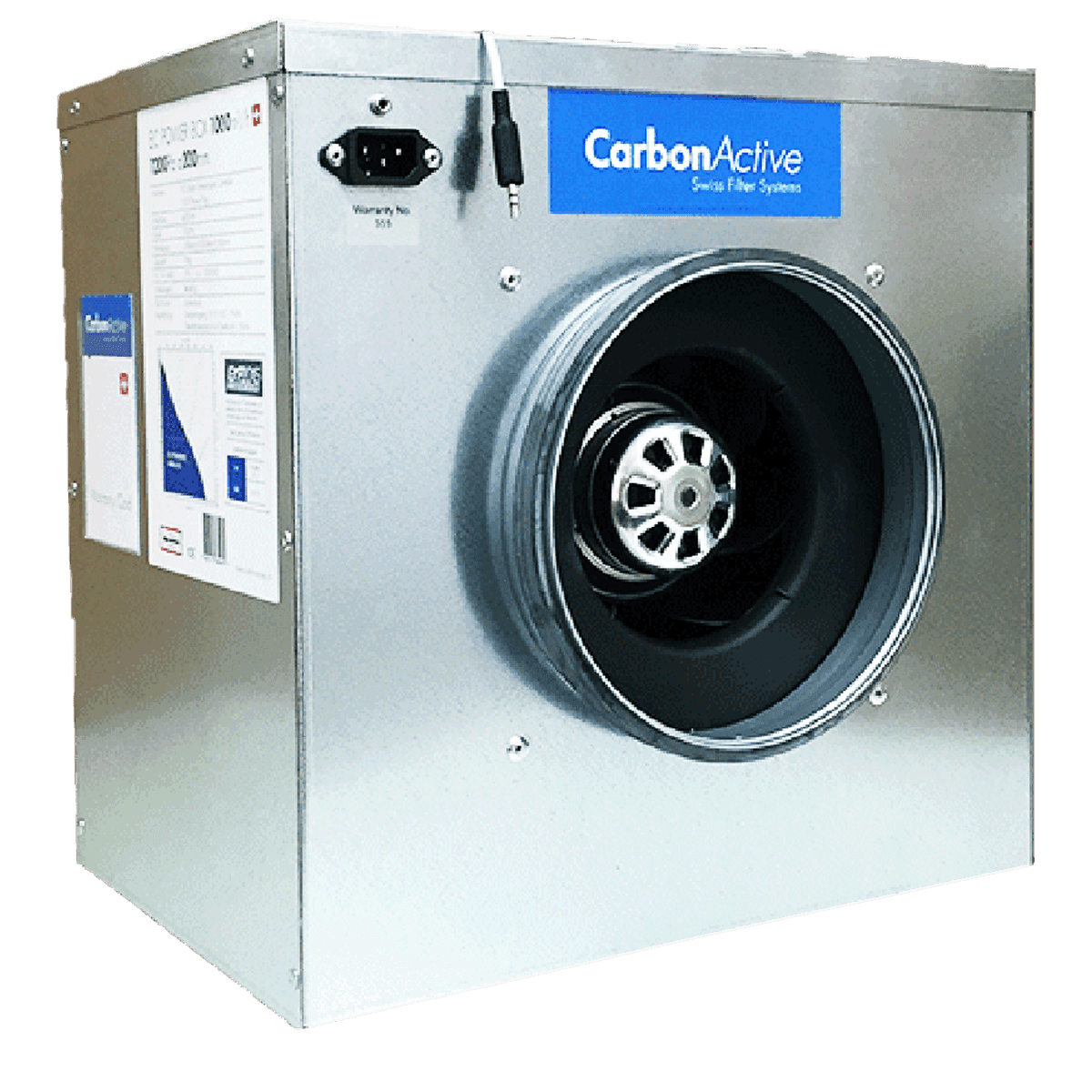 Carbon Active EC PowerBox | 400mm Ø | 5000 m³/h